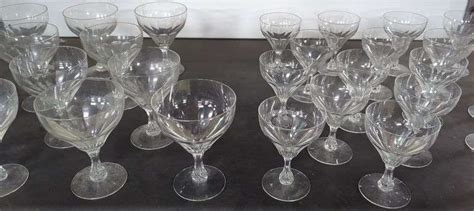 Collection Of Crystal Stemware Glasses Dixons Auction At Crumpton