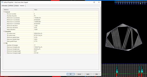 Slope Area Table Report Limits Autodesk Community