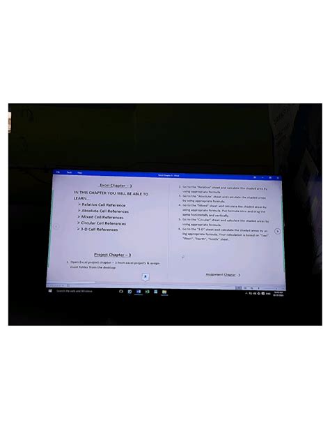 Excel Chapter 3 Pdf