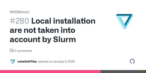 Local Installation Are Not Taken Into Account By Slurm Issue