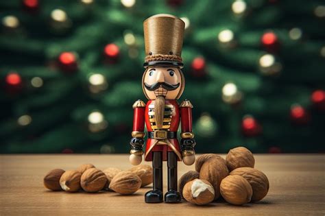 Premium Ai Image Nut Cracker For Christmas