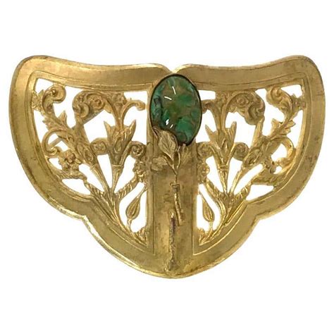 Art Nouveau Griffin Brooch At 1stdibs