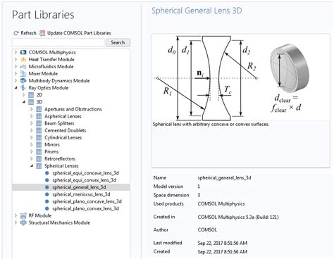 How To Create Complex Lens Geometries For Ray Optics Simulations Comsol Blog