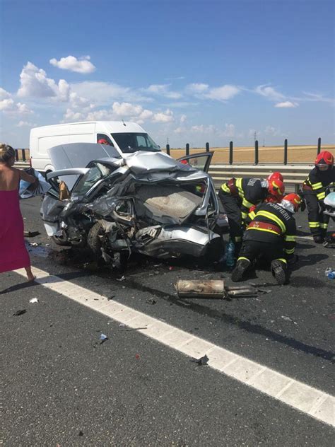 Accidente grave pe șoselele din România Mai multe persoane și au