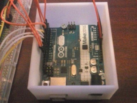 Needed To Protect A Make Arduino Uno From The World Made It Deep Enough To Allow A Stacked