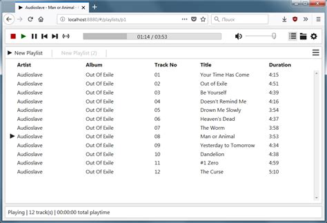 Github Hyperblastbeefweb Web Interface Plugin For Deadbeef And