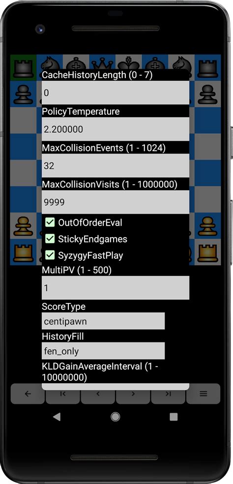 Chess For Android Uci Engine Options