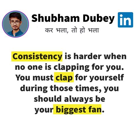 Shubham Dubey On Linkedin Motivation Consistency Hardwork