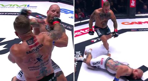 VIDEO Brutalny nokaut Piotr Szeliga zdemolował rywala który