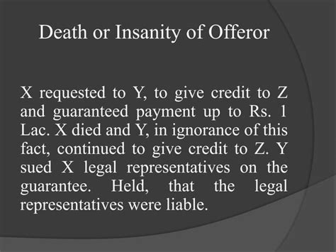 Revocation Of Offer By Aqib Rehman Pptx Law