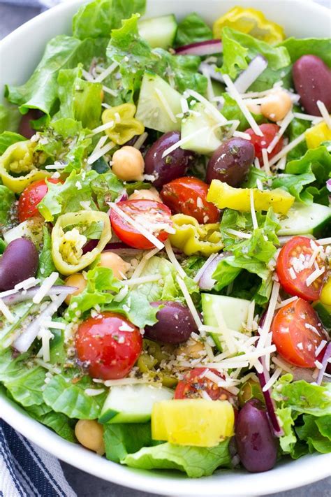 Favorite Italian Salad Kristines Kitchen Italian Salad Recipes