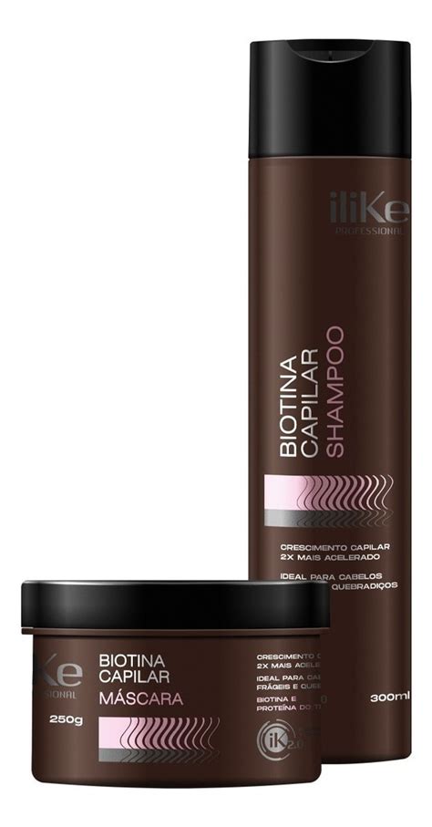 Ilike Biotonico Capilar Kit Crescimento Acelerado Mercado Livre
