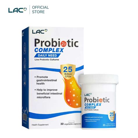Expiry Nov 2025 Lac Probiotic Complex 25 Billion Cfus 30 Vegetable