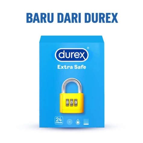 Promo Kondom Durex Extra Safe Isi 24 Sachet Diskon 23 Di Seller Makmur Sentosaa Meruya