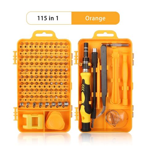 Computer Repair Kit 122 In 1 Magnetic Laptop Screwdriver Kit Precision Screwdriver Set Small