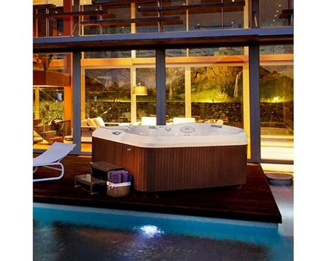 J 480™ Large Designer Hot Tub With Lounge Seat