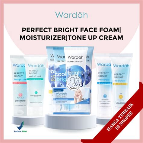 Jual WARDAH Perfect Bright SERIES Creamy Foam Moisturizer Peel