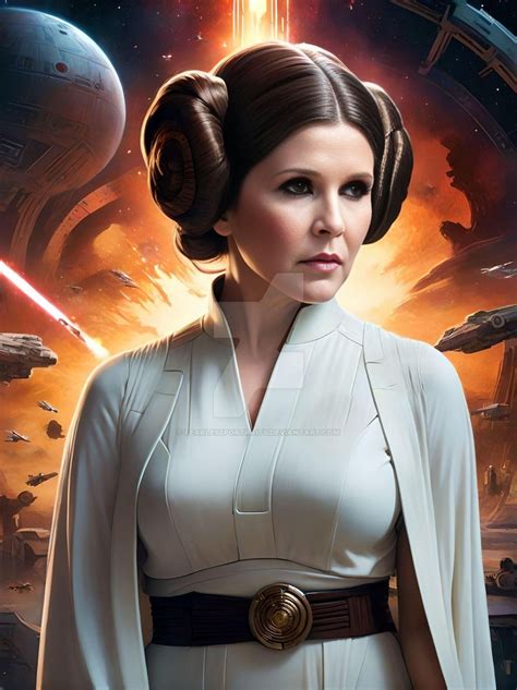 Princess Leia By Fearlessportraits On Deviantart