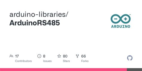 GitHub Arduino Libraries ArduinoRS485