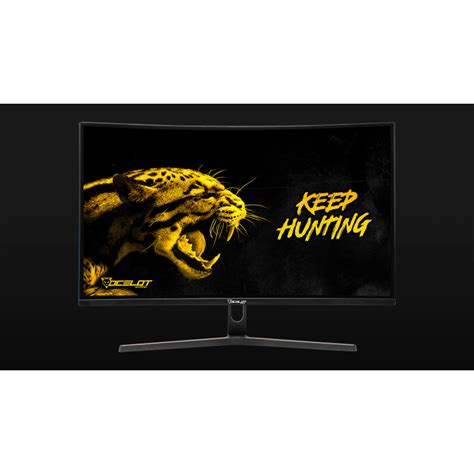 Monitor Curvo Ocelot Gamer 27 Con 240 Hz 1ms De Tiempo De Respuesta