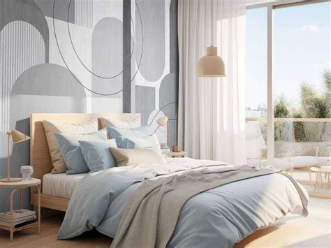 Wall Mural Grey Shade Overflow Wallpaper
