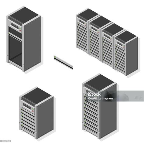 Beberapa Gambar Animasi Server Ilustrasi Stok Unduh Gambar Sekarang