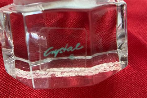Vintage Goebel Crystal Glass Polar Bear Figurine Crystale Etsy