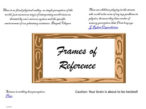 Ppt Frames Of Reference Powerpoint Presentation Free Download Id2525815
