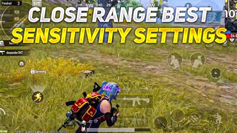 Close Range Best 🔥 Sensitivity Settings Bgmi Sensitivity Code Today