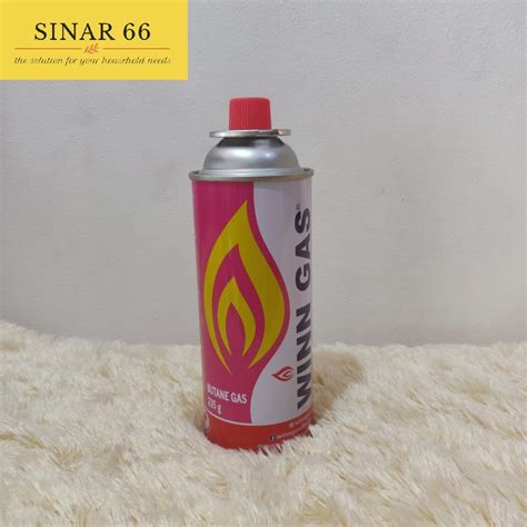Jual Winn Tabung Gas Mini Kaleng Fuel Cartridge 235 Gram Shopee Indonesia