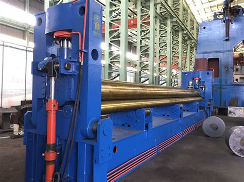 W11S 10X9500挂车专用卷板机 挂车用卷板机 三辊卷板机 数控四辊卷板机 上辊万能式卷板机 南通特力卷板机制造有限公司