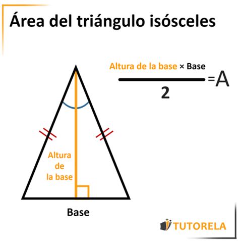 Formula Para Calcular Area De Un Triangulo Isosceles Design Talk