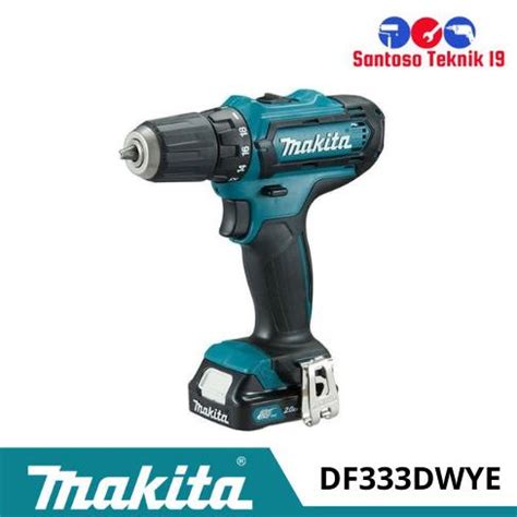 Jual Makita DF DWYE Mesin Bor Baterai Cordless Drill Shopee Indonesia