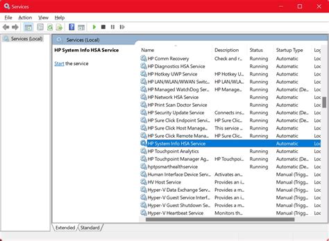 Hp Support Assistant Application Enabling Services Are Cur Hp