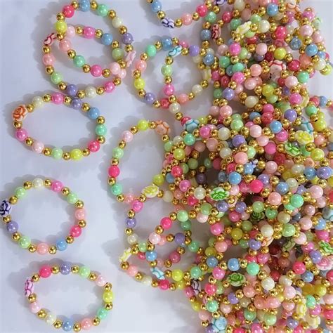 خرید و قیمت دستبند بچگانه رنگی ام البنین پک10 عددی از غرفه فخرایی