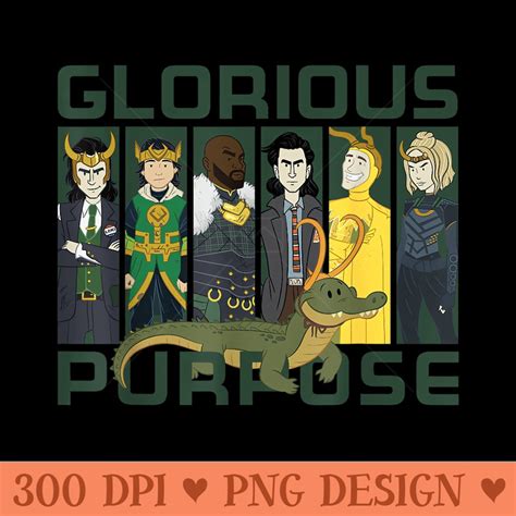 Marvel Loki Variants Alligator Loki Glorious Purpose Moder Inspire