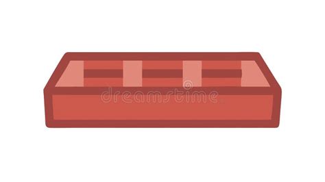 Colorful Brick Element Icon Building Construction Material Vector