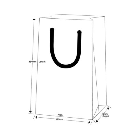Digital Branded Luxury Embossed T Bag A4 Portrait Paper Bag