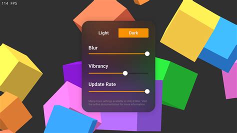 Translucent Image Fast Ui Background Blur Community Showcases Unity Discussions