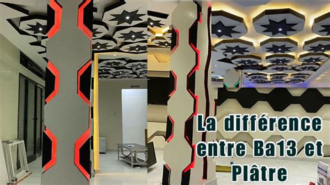 Quelle Est La Différence Entre Ba13 Et Faux Plafon En Plâtre 🧠⭐️🔥🏡