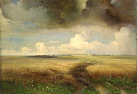 Алексей К Саврасов Рожь 1881 Список картин Алексея Саврасова