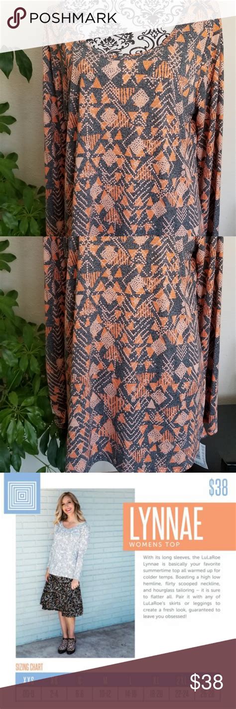 Xl Lynnae Long Sleeve Top Nwt Lularoe