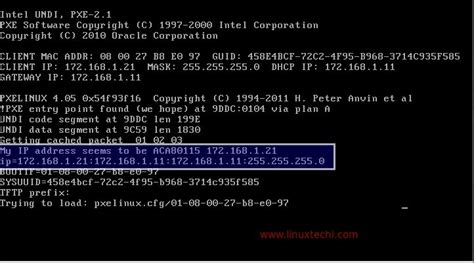 Tech Blog Pxe Network Boot Installation Server On Centos 70