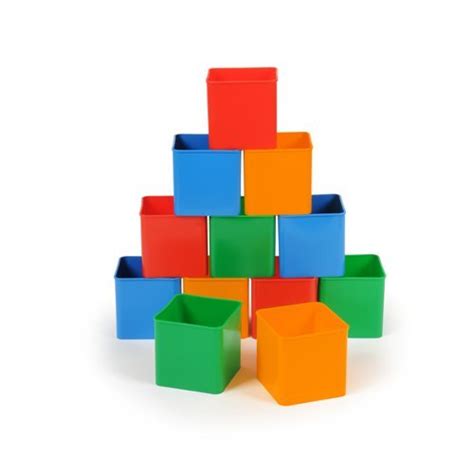 Classmaster Classroom Storage Pots Assorted Colours Pack 12 Fusion Office Ltd