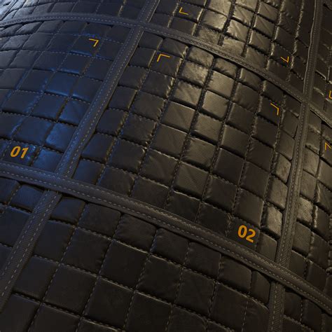 Sci Fi Padded Material Made In Substance 3d Designer R