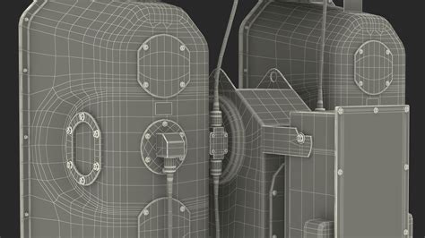 Acoustic System Sending Alarms Lrad 950rxl 3d Model 35 3ds Blend C4d Fbx Max Ma Lxo