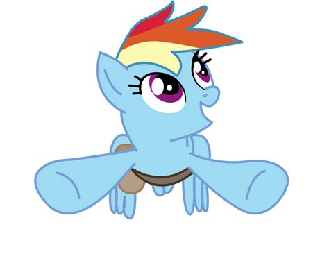Rainbow Dash Flying By Paulysentry On Deviantart