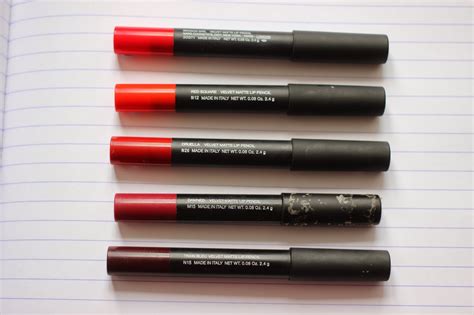 Nars Velvet Matte Lip Pencils Review And Swatch Fest Just Bananas Makeup