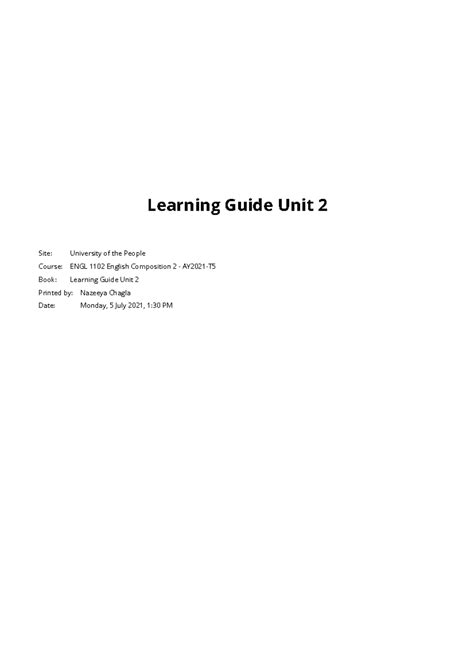 learning guide unit 2 graded quiz unit 6 docxgraded quiz unit 6 docx learning guide unit 2
