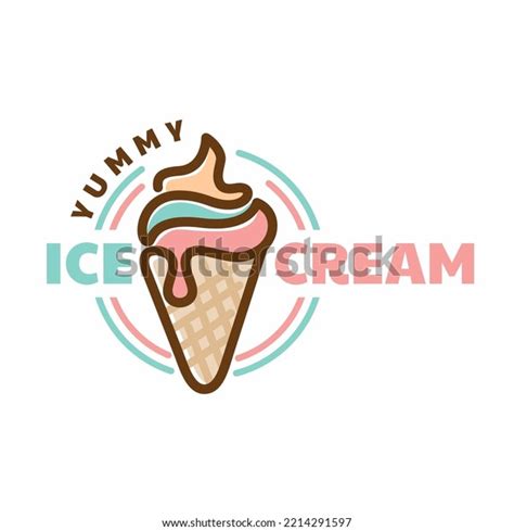 9454 Ice Cream Sundae Logo Stock Vectors And Vector Art Shutterstock